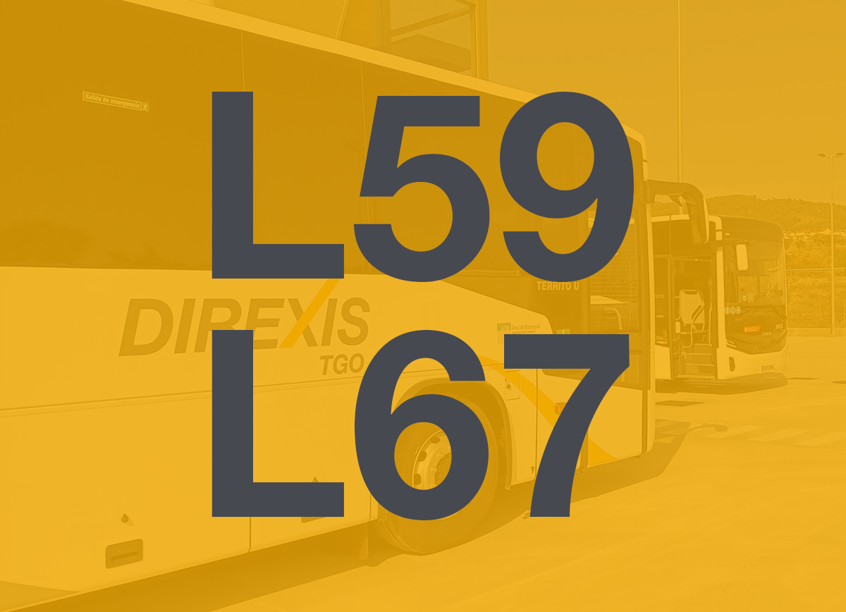 Cambios en las líneas L59 y L67 a partir del 9 de diciembre – DIREXIS ...